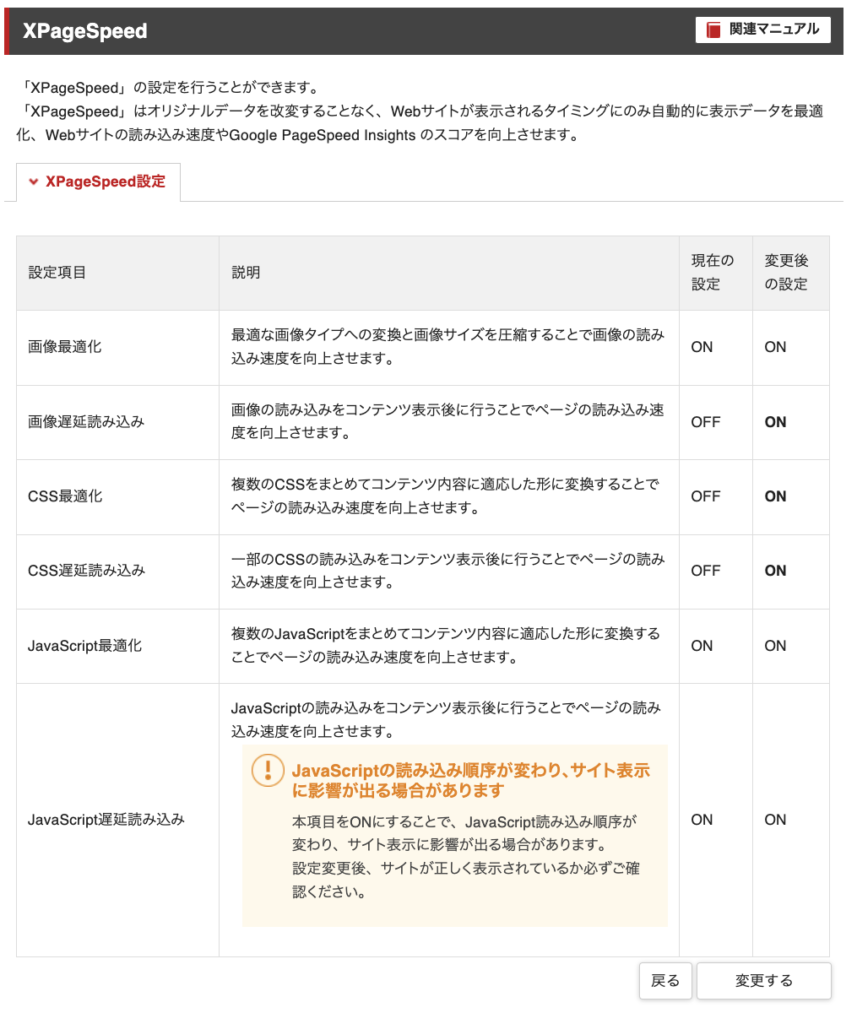 XpageSpeedの設定と効果！クリックだけで表示速度を高速化 | CHIYOBLOG